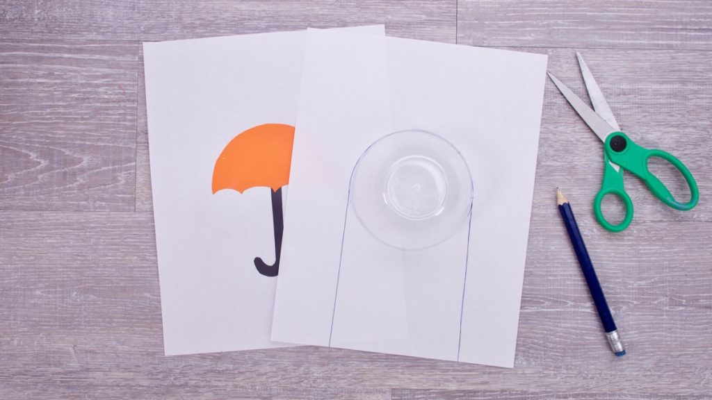 Bubble Wrap Rain Craft - Super Simple