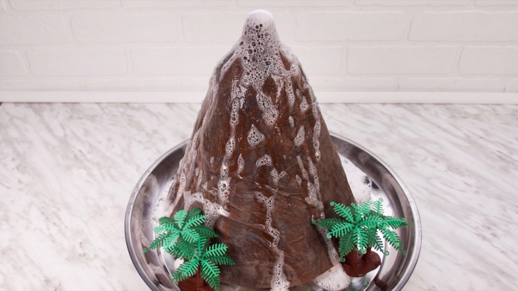 Make A Volcano! - Super Simple