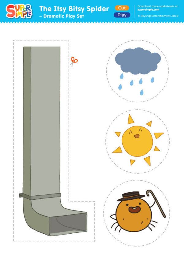 The Itsy Bitsy Spider Dramatic Play Set - Super Simple