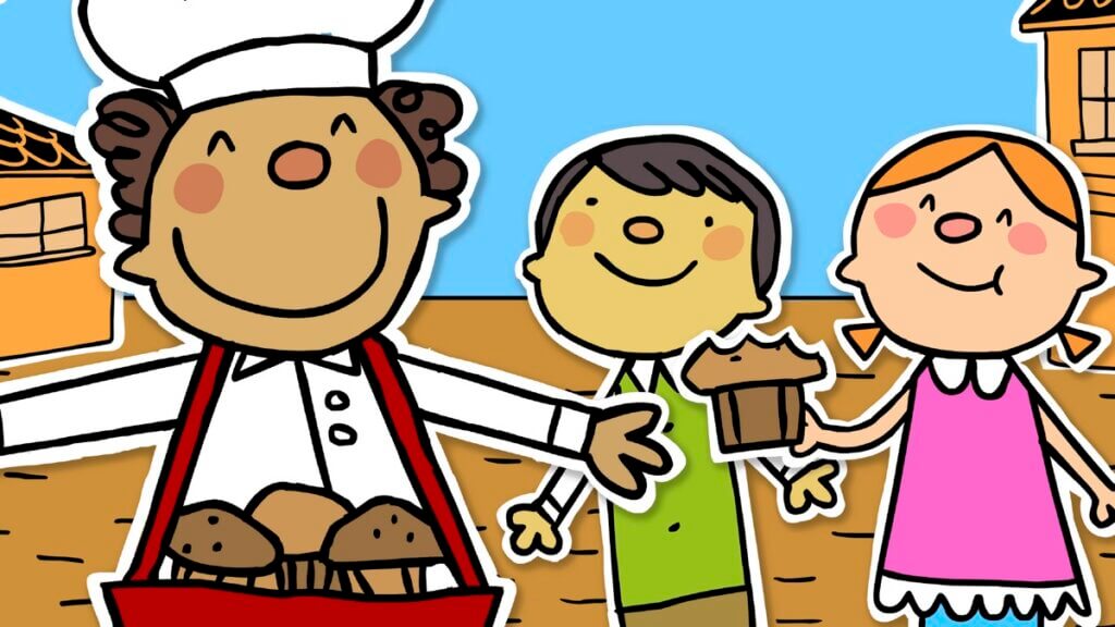 The Muffin Man - Super Simple Songs