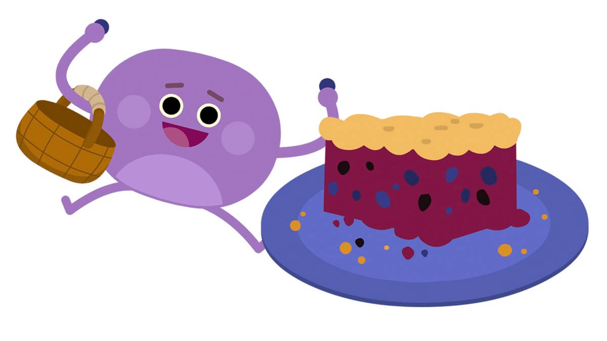 Ballooning Blueberry Cobbler - Super Simple