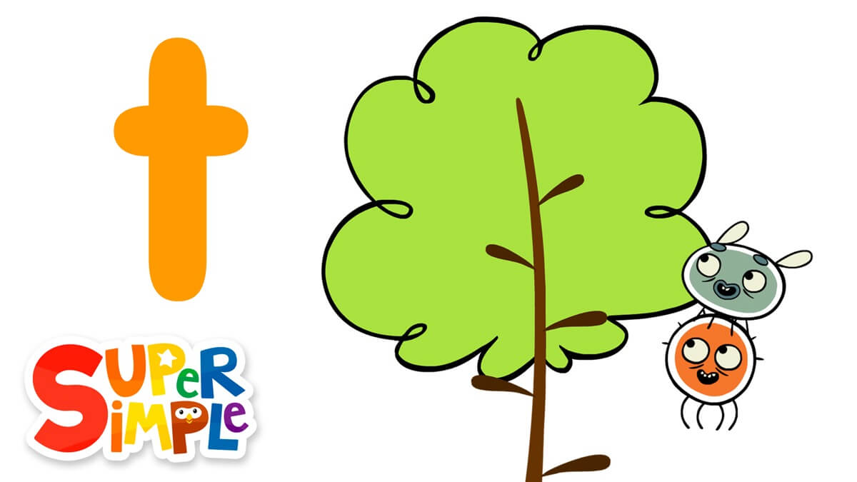 Lowercase T - Super Simple