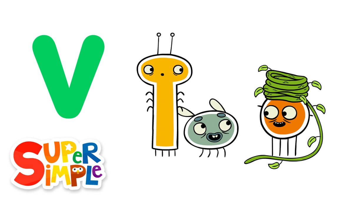 Lowercase V - Super Simple