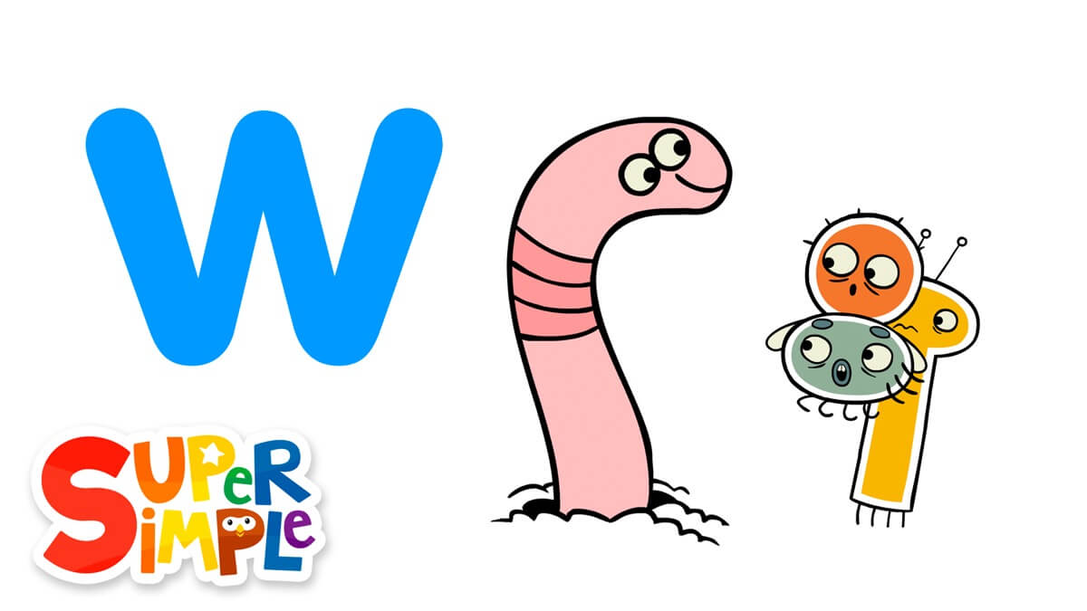 Lowercase W - Super Simple