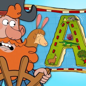 Captain Seasalt And The ABC Pirates "A" - Color, Write, Circle - Super ...