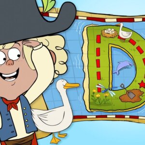 Captain Seasalt And The ABC Pirates "D" - Color, Write, Circle - Super ...