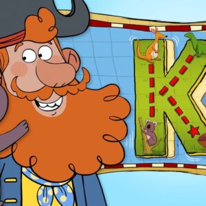 Captain Seasalt And The ABC Pirates "K" - Color, Write, Circle - Super ...
