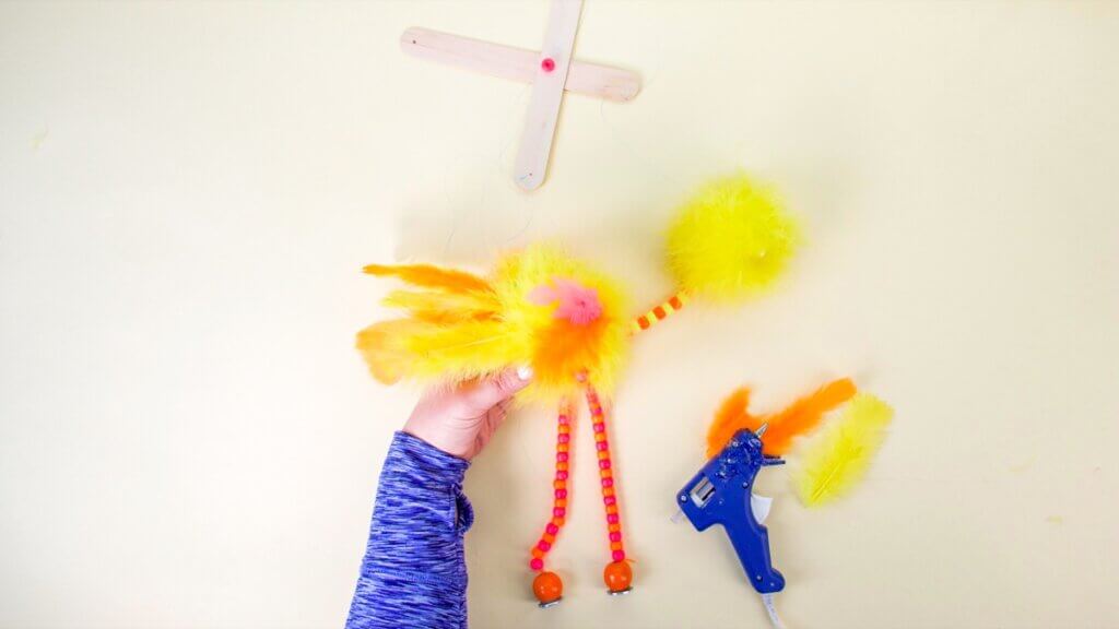 Ostrich Marionette - Fifi from Sing Along With Tobee! - Super Simple