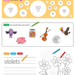 Captain Seasalt And The ABC Pirates "W" - Color, Circle, Write, Trace ...