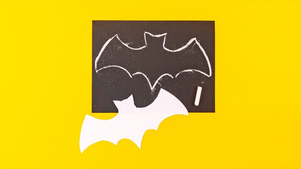 Flying Bat Craft - Super Simple