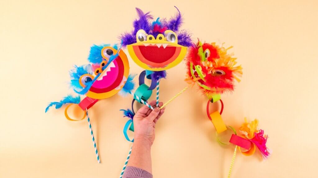 Chinese Dragon Craft - Super Simple