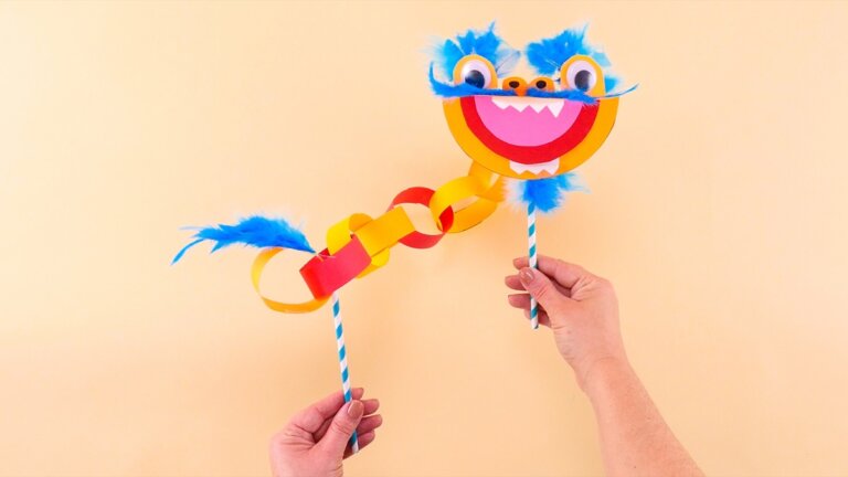 Chinese Dragon Craft - Super Simple