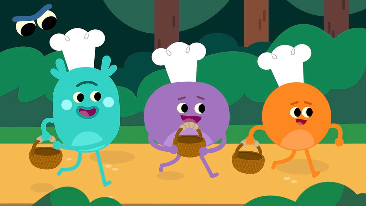 The Three Little Bumble Nums - Super Simple