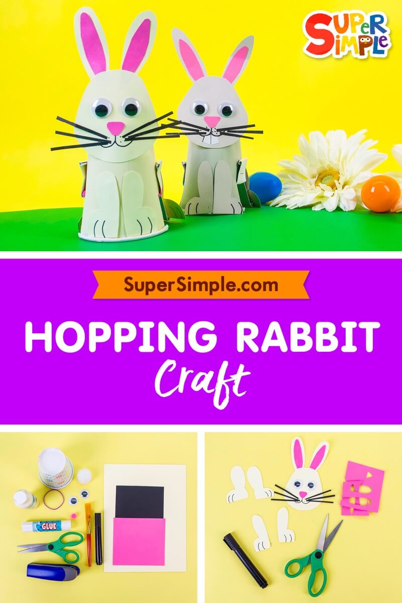 Hopping Bunny Craft - Super Simple
