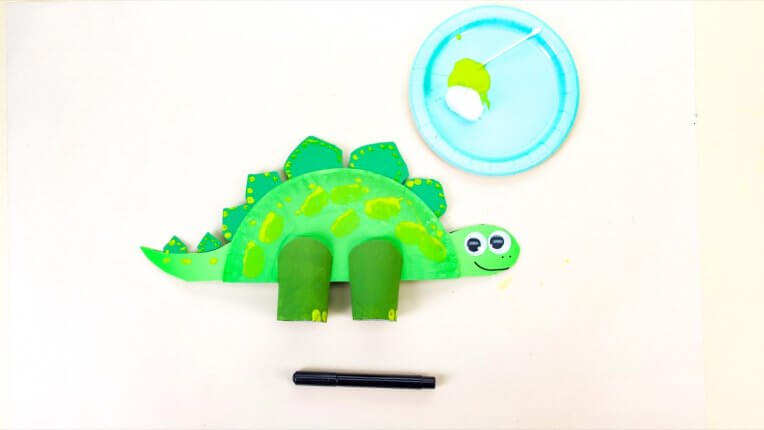 Super Simple Stegosaurus Dinosaur Craft - Super Simple