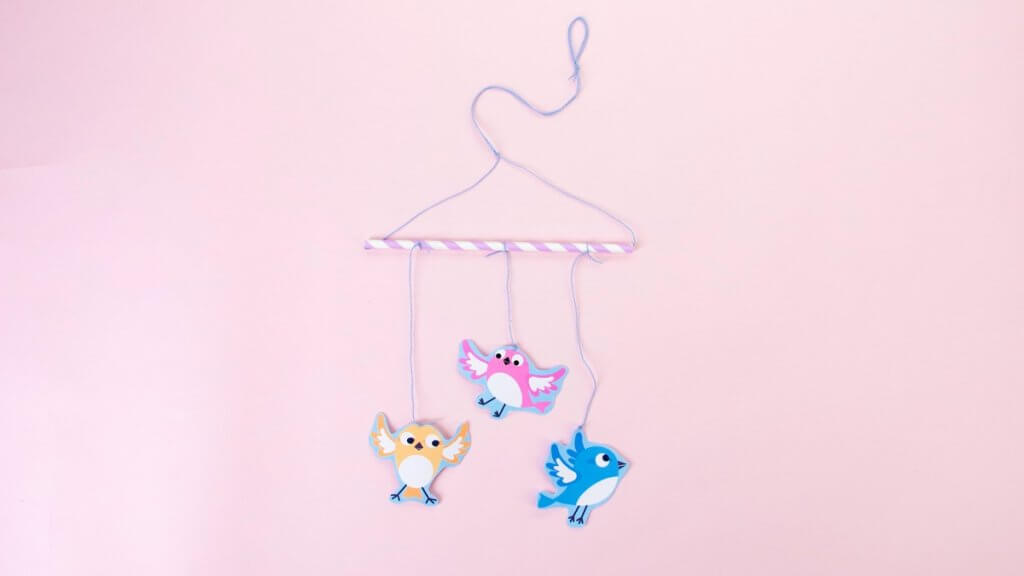 Treetop Family Mobile Craft - Super Simple