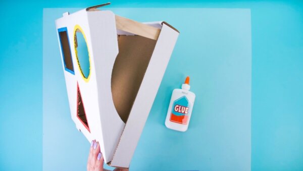 Pizza Box Bean Bag Toss Game - Super Simple