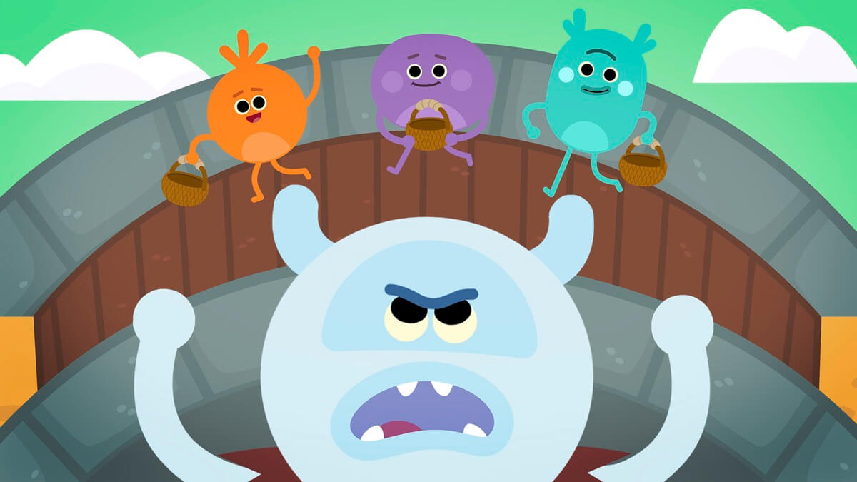 The Three Bumble Nums Gruff - Super Simple