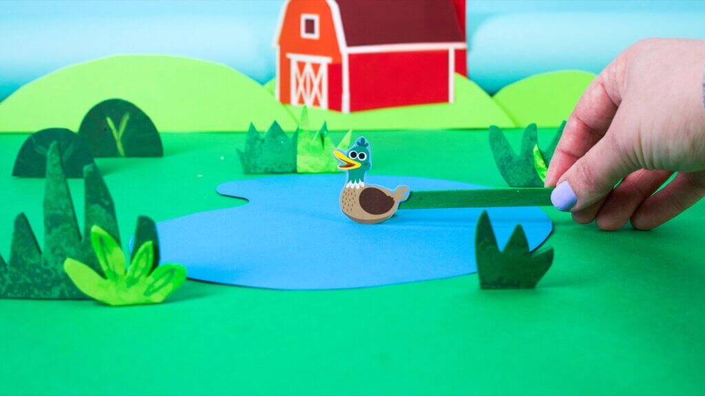 Old MacDonald Had A Farm - Dancing Farm Animals Craft - Super Simple