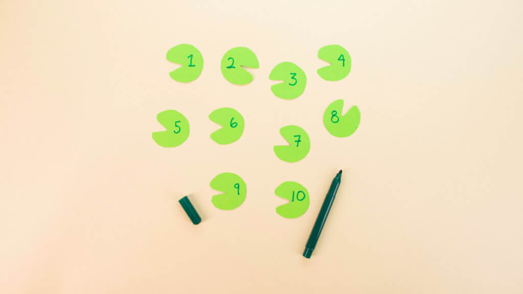 Lily Pads & Leaping Frog Counting Activity - Super Simple