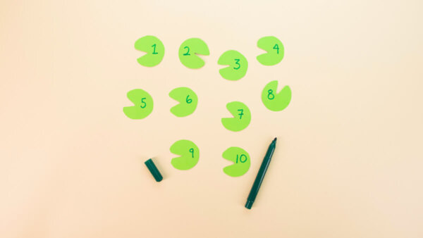 Lily Pads & Leaping Frog Counting Activity - Super Simple