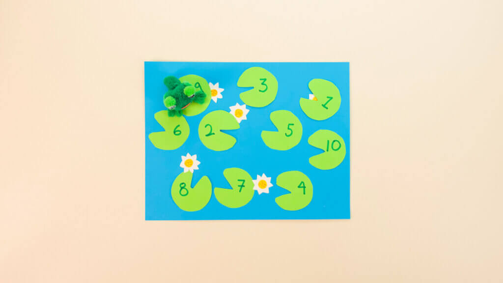 Lily Pads & Leaping Frog Counting Activity - Super Simple