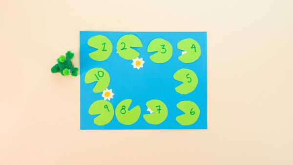 Lily Pads & Leaping Frog Counting Activity - Super Simple