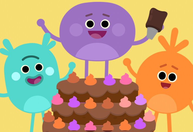 Pink Purple Orange Brown | featuring The Super Simple Puppets - Super ...