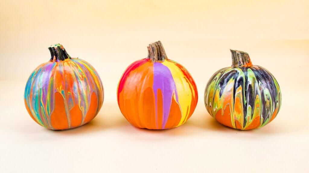 Rainbow Pumpkins - Super Simple