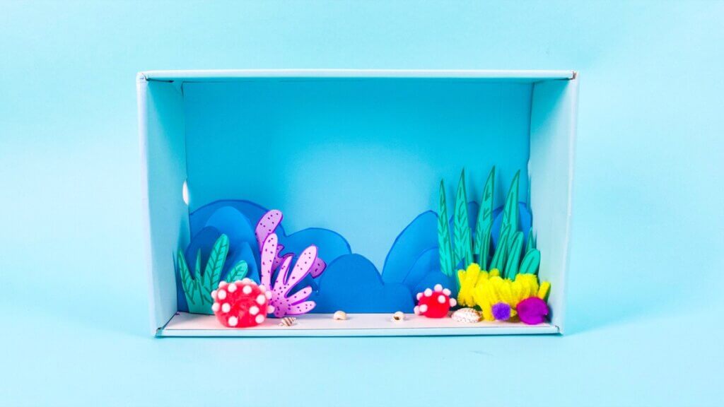 Underwater Diorama Craft - Super Simple