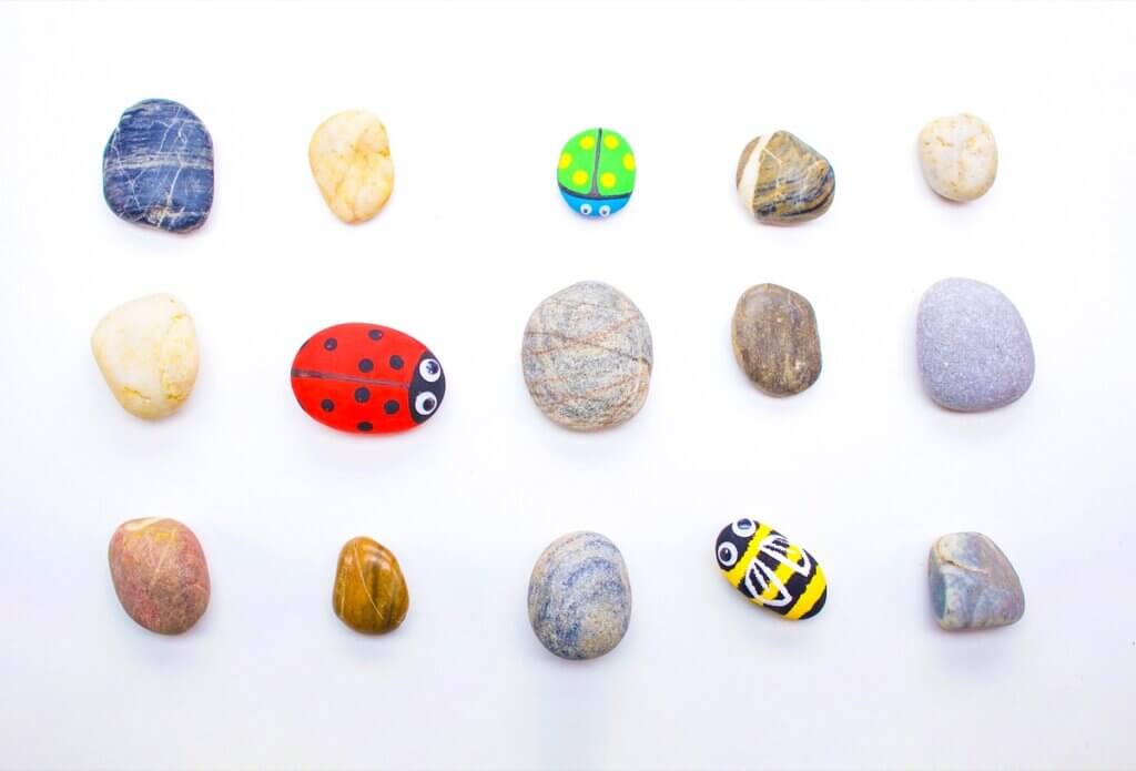 Make Your Own Rock Bugs! - Super Simple
