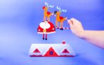 Up On The Housetop - Dancing Santa & Reindeer Play Set - Super Simple