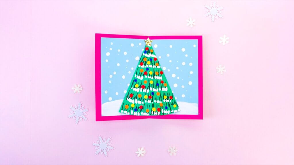 Christmas Tree Pop Up Card - Super Simple
