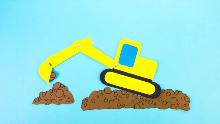 Excavator Craft - Super Simple