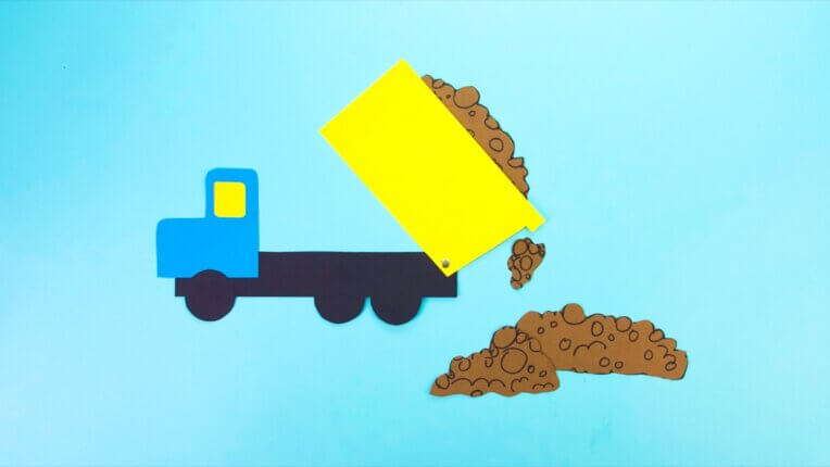 Dump Truck Craft - Super Simple