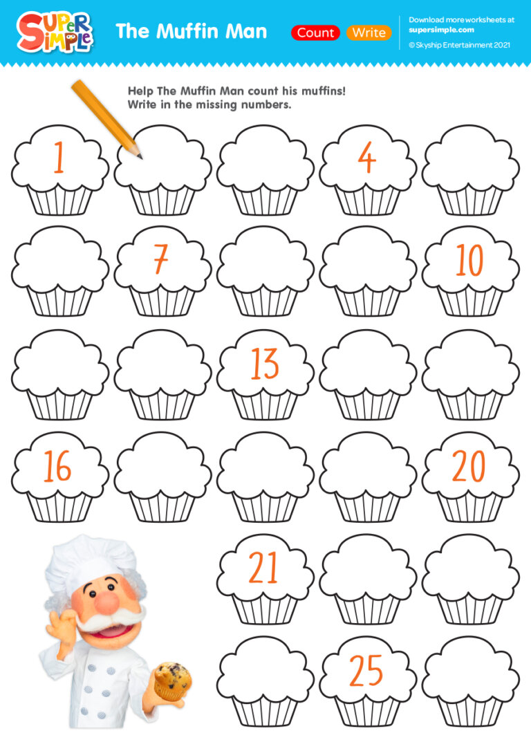 The Muffin Man - Super Simple