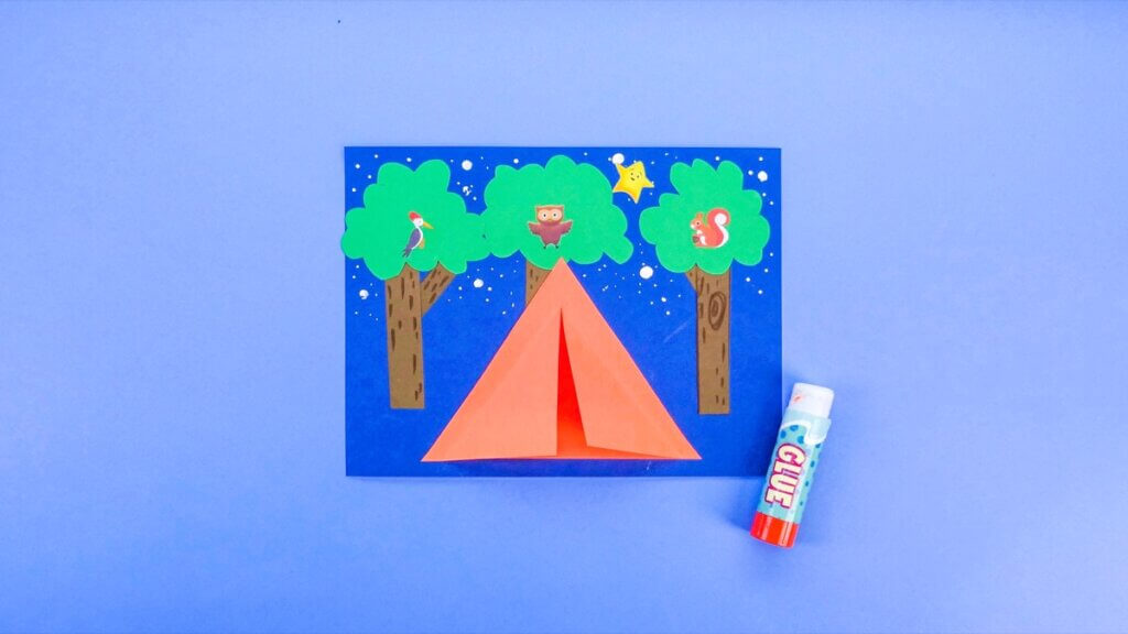 Let's Go Camping Craft - Super Simple