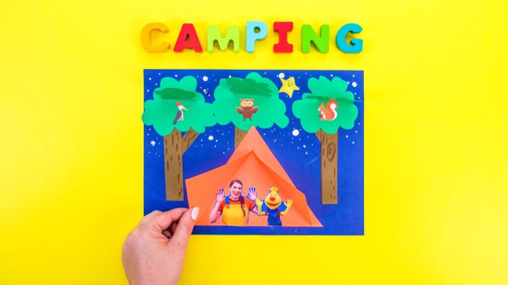 Let's Go Camping Craft - Super Simple