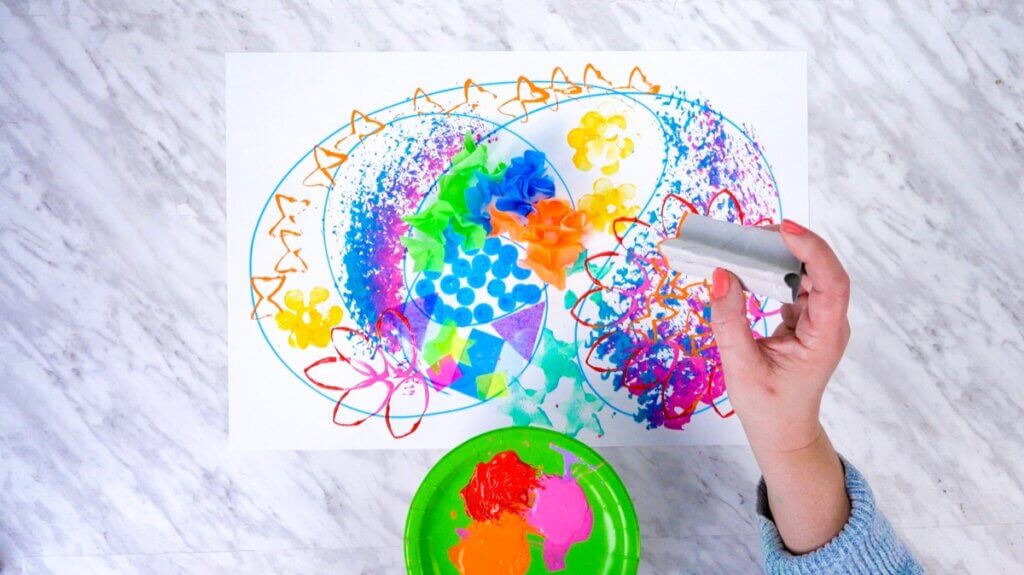 Abstract Art Activity - Super Simple