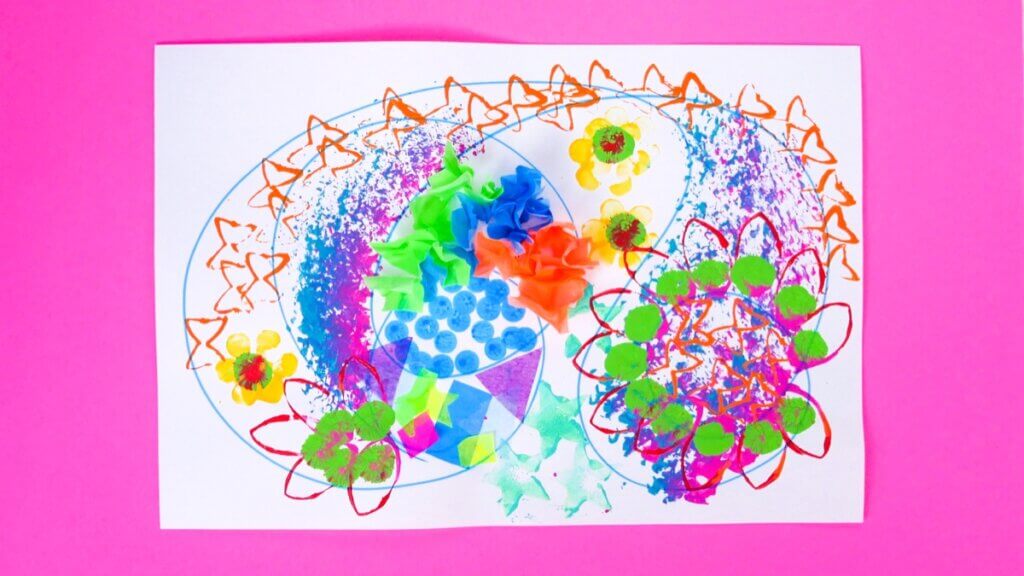 Abstract Art Activity - Super Simple