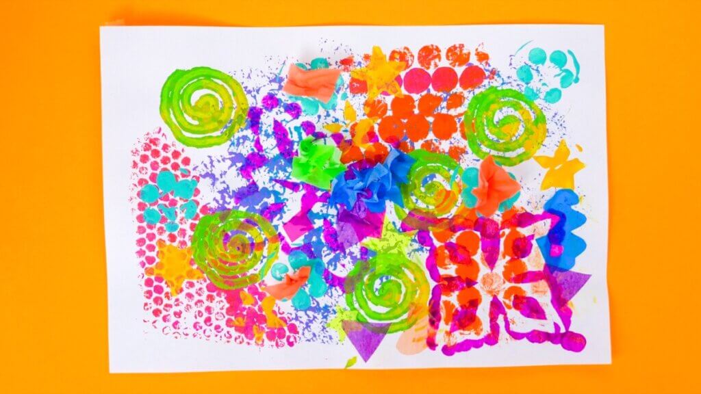 Abstract Art Activity - Super Simple