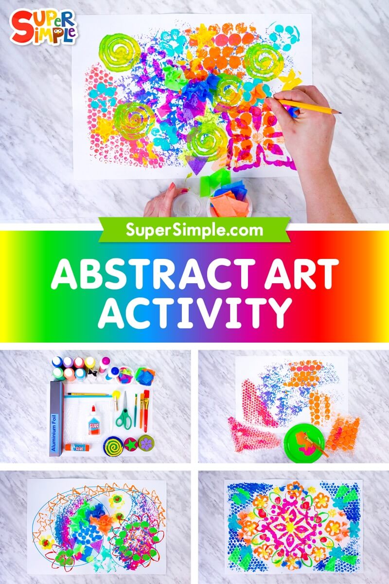 Abstract Art Activity - Super Simple