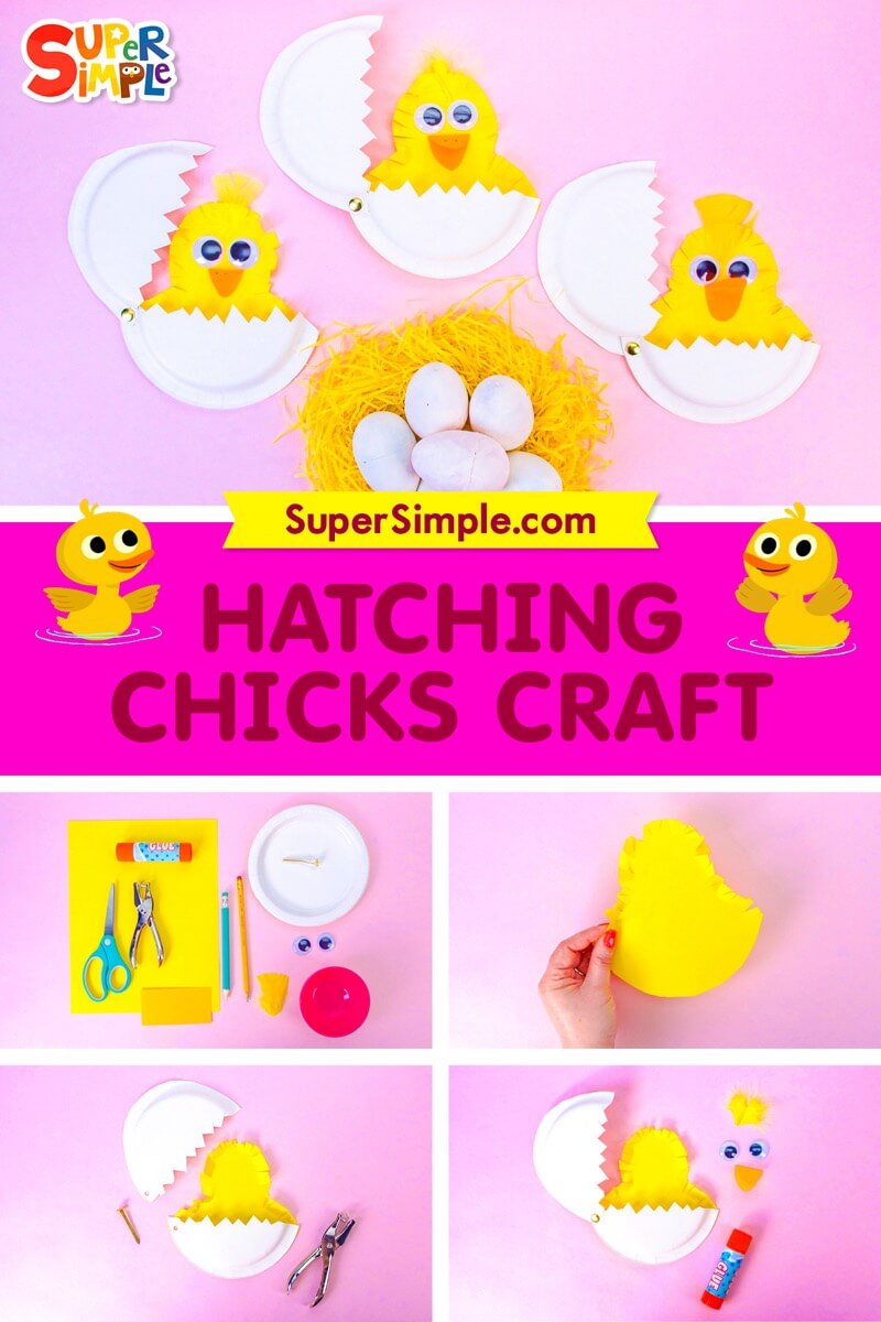 Hatching Chick Craft - Super Simple