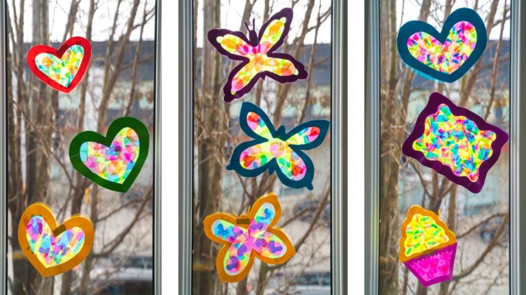 Suncatcher Craft - Super Simple