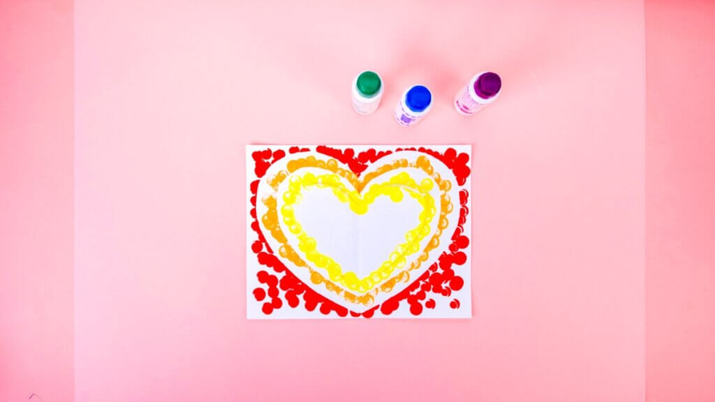 Rainbow Heart Craft - Super Simple