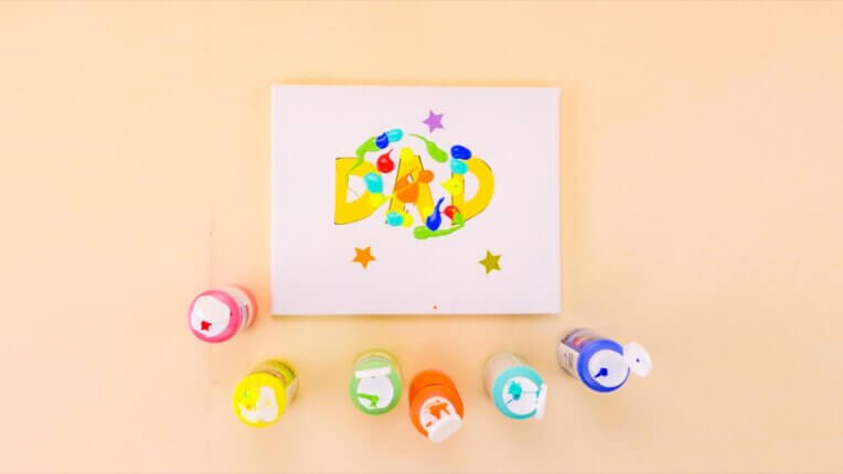 Reverse Stencil Craft - Super Simple