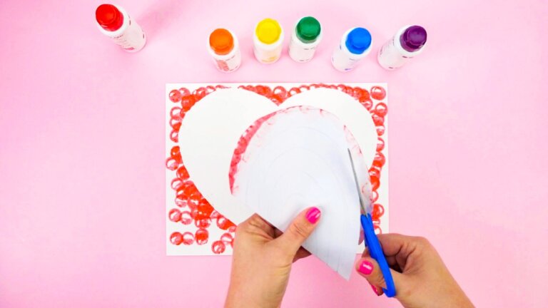 Rainbow Heart Craft - Super Simple