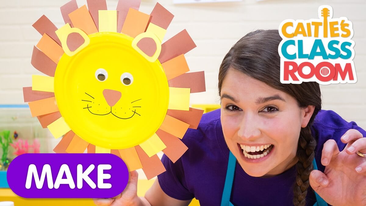 Let's Make A Lion Craft! - Super Simple