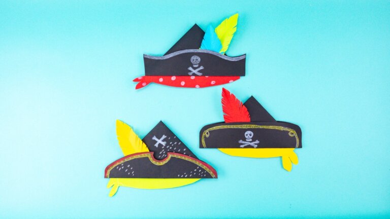 How To Make A Pirate Paper Hat - Super Simple
