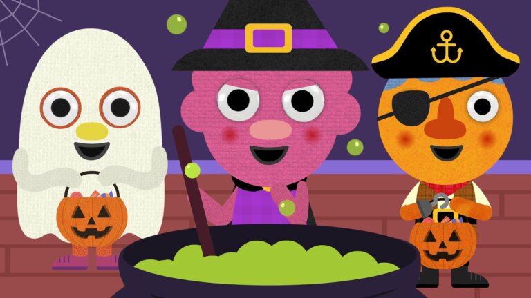 Five Little Pumpkins | featuring Noodle & Pals - Super Simple Songs